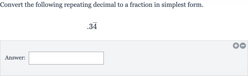 (Solved)-Convert the following repeating decimal to a fraction in sim